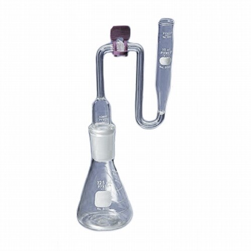 Corning® 3900 PYREX® 125mL Arsine Generator System with Erlenmeyer Flask, 2