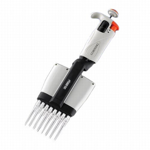 Corning® 4083 Lambda™ Plus 8-Channel Pipettor, Volume Range: 50 to 300µL, T