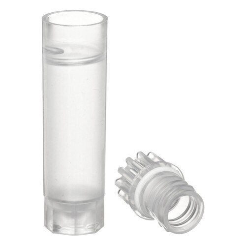 Corning® 430488 Sterile 2mL Cryogenic Vial with Round Self-Standing Bottom,