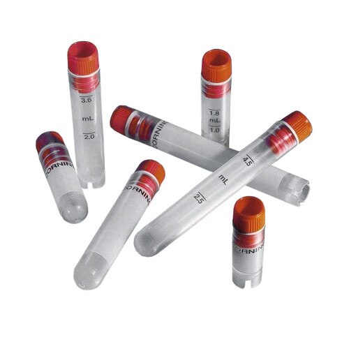 Corning® 430489 Sterile 2mL Cryogenic Vial with Round Bottom, Internal Thre