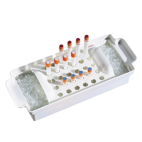 Corning® 430526 Polycarbonate 30-Place Cryogenic Vial Rack Only, Fits Corni