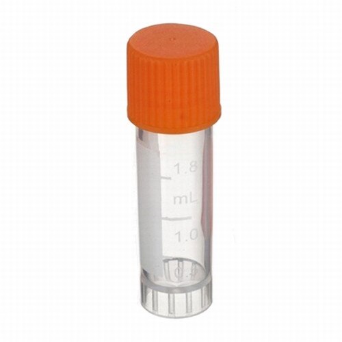 Corning® 430662 Sterile 4mL Cryogenic Vial with Round Self-Standing Bottom,
