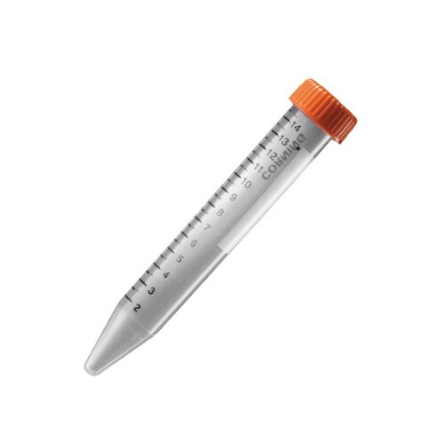 Corning® 430766 Sterile 15mL Plastic Conical Centrifuge Tube with Plug Seal