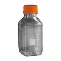 Corning® 430281 Easy Grip 250mL Sterile Plastic Media Bottle for Bottle Top