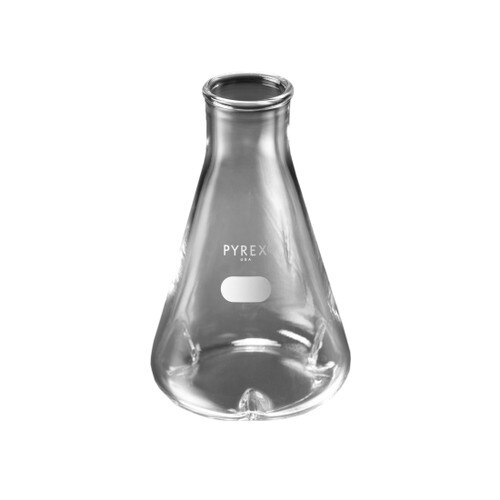 Corning® 4450-500 PYREX® 500mL Baffled Erlenmeyer Culture Flask with Heavy