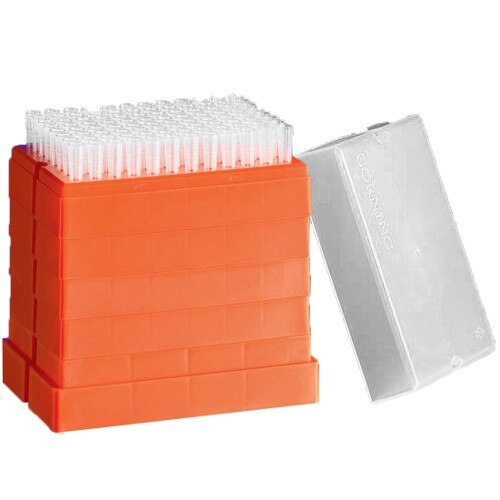 Corning® 4806 Stack Rack 200µL Universal Pipet Tips, Natural Polypropylene,