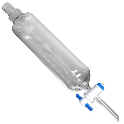 Corning® 6383A-100 PYREX® 100mL Graduated Cylindrical Separatory Funnel wit