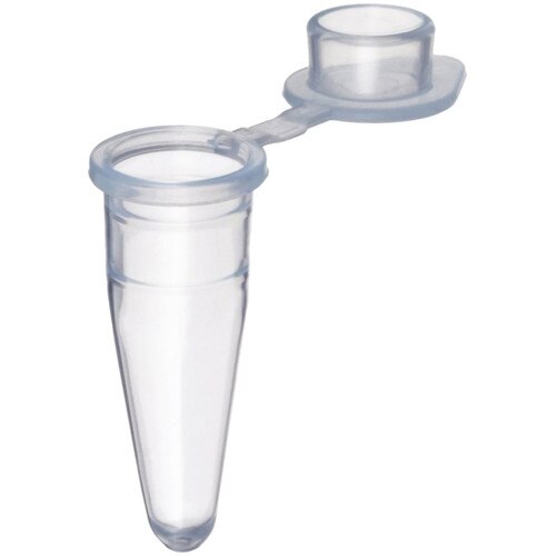 Corning® 6531 | 0.2mL PCR Tube with Attached Domed Cap, Autoclavable Polypr