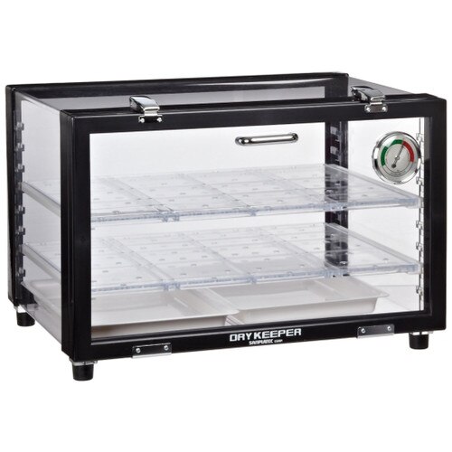 Bel-Art 420580001 Dry-Keeper™ Large Horizontal Desiccator Cabinet with Dial