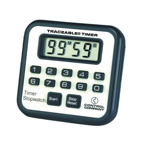 Control Company 5020 | Traceable® Jumbo Display Mini-Alarm Digital Timer wi