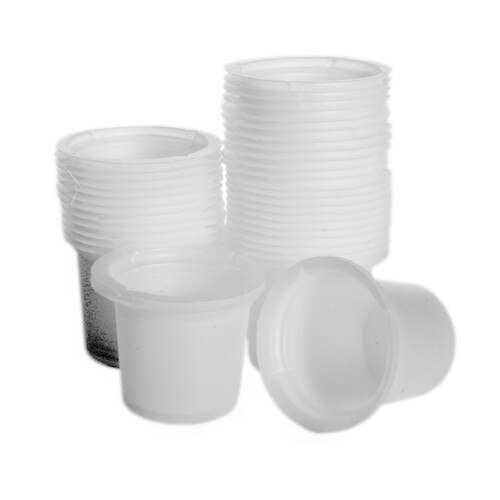Dyn-A-Med 80090 Plastic Disposable Beaker, 20mL, Polystyrene (Case of 500)