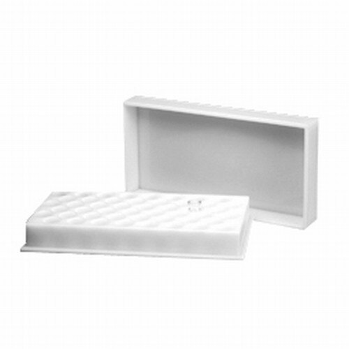 Dynalon® 159014 Vial Caddy Vial Storage Rack with Cover, Solid Block ...