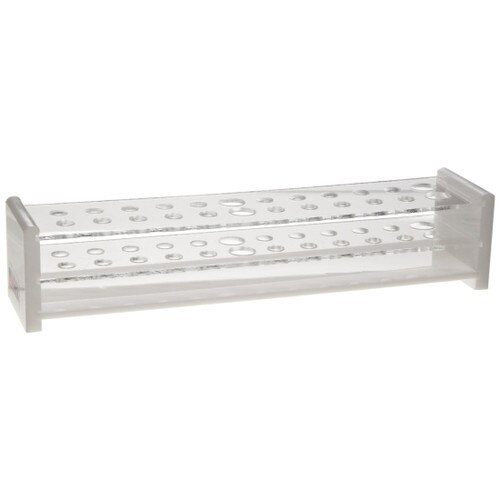 Dynalon® 159565-1 Two-Tier 24-Place Blood Bank Sample Tube Rack, Acrylic