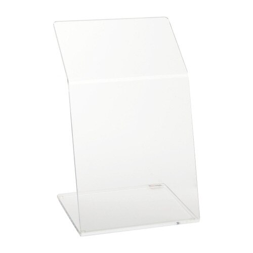 Dynalon® 172304 Benchtop Beta Block Dual Angle Splash Shield, Acrylic, Dime