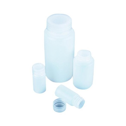 Azlon® 301665-0002 | 60mL Wide Mouth Sample Bottle with Screw Cap, LDPE