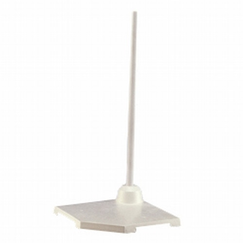 Azlon® 502665 Lab Support Stand with Edge Rod & Base, L x W: 6.7 x 9.8 ...