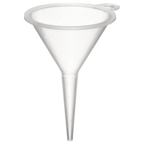 Azlon® 542365-03 Reusable Plastic Analytical Funnel, Ribbed ...