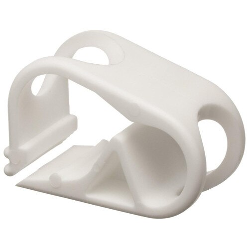Dynalon® 670755 Standard Dura-Clamp Pinch Style Tubing Clamp, White ...