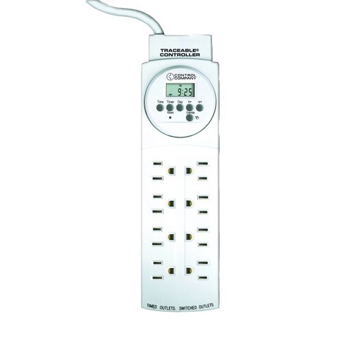 Control Company 5056 | Traceable® 7-Day / 24-Hour Digital Electrical Outlet