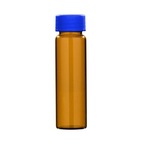 I-Chem™ Brand S346-0040 Vial, 40mL, Amber, Borosilicate Glass, 300 ...
