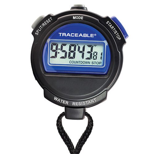 Traceable® EW-98766-03 Digital Stopwatch, Timing Range: 10 Hours, Dimension