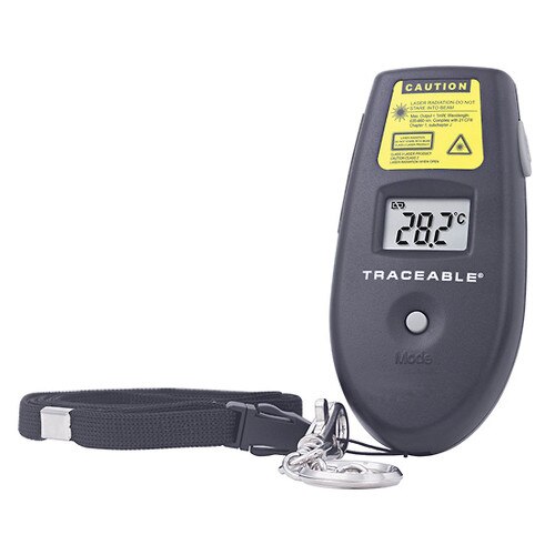 Traceable® EW-98767-49 Infrared Thermometer With Wristband, Temperature Ran