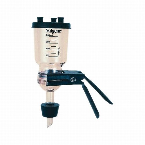 Nalgene® DS0315-0047 Polysulfone Reusable 250mL Filter Funnel with Clamp, 4