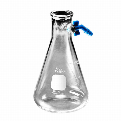 Corning® 5341-2L PYREX® 2L Heavy Wall Filtering Flask with Replaceable Tubu