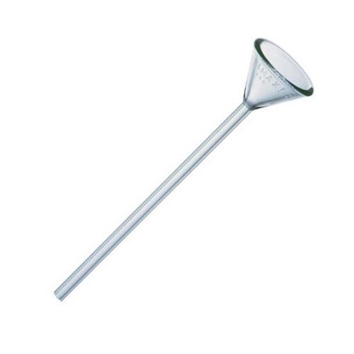 Kimble® 28900-65 KIMAX® 65mm 58° Angle Plain Glass Analytical Funnel with 1