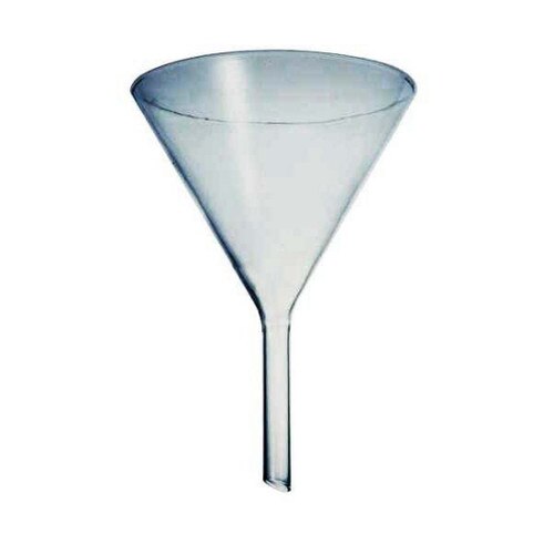 Kimble® 28980-150 KIMAX® 150mm 60° Angle Plain Glass Analytical Funnel with