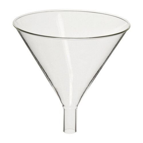 Corning® 6220-100 PYREX® 100mm Glass Powder Funnel / Filling Funnel with 20