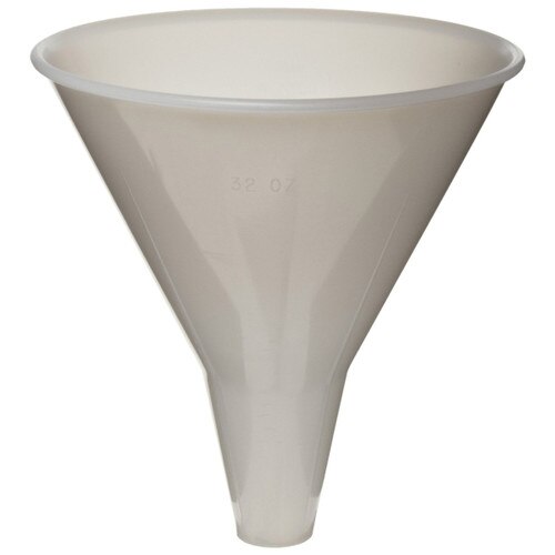 Nalgene® 4256-0638 Utility Funnel with Large Throat Opening, HDPE, Top I.D.