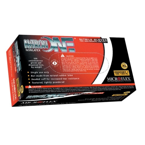 Ansell® NO-123-S Microflex® Nitron One® Blue Nitrile Gloves