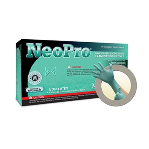 Ansell® NPG-888-M Microflex® NeoPro® Green Neoprene Gloves