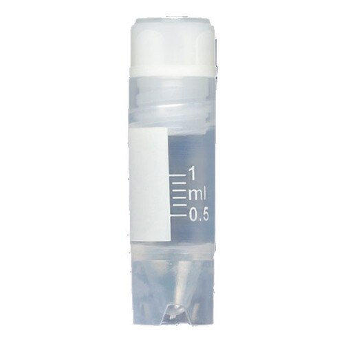 Globe Scientific 3001-50 CryoClear™ 1mL Cryogenic Vial with Internal Thread