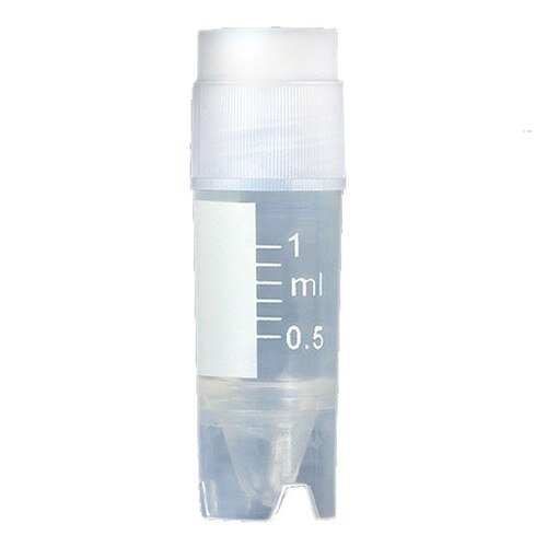 Globe Scientific 3010-50 CryoClear™ 1mL Cryogenic Vial with External Thread