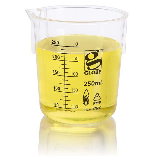 GSI-3652-250, Beaker, 250mL, Diamond Essentials, low form, PMP,