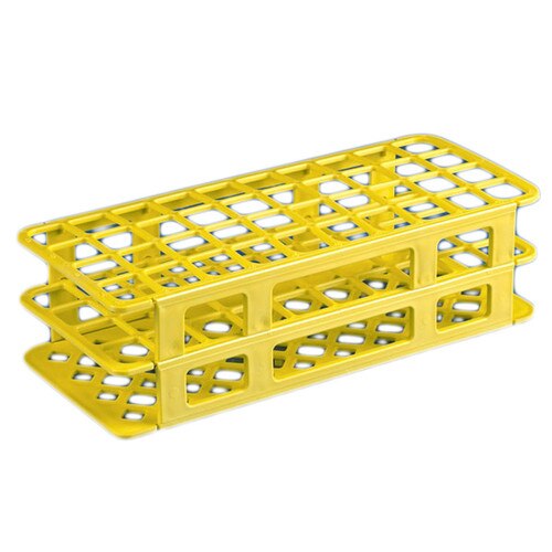 Globe Scientific 456606 Snap-N-Rack Test Tube Rack for 20 to 21mm Tubes, 40