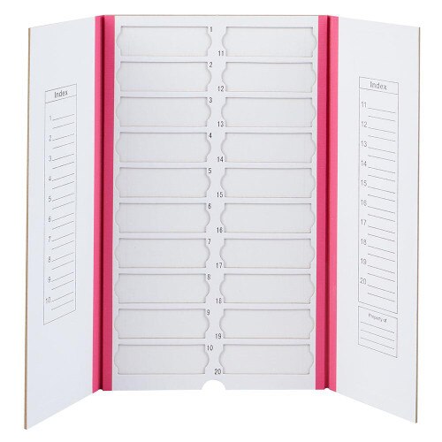 GSI-513025P, Slide folder, cardboard