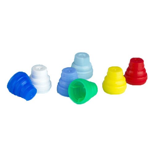 Globe Scientific 5529L Universal Fit Test Tube Plug Cap for 10, 12, 13 and