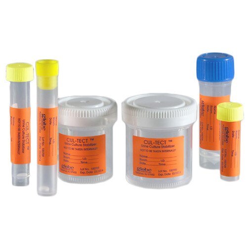 Globe Scientific 9008 Cul-Tect™ Urine Culture Stabilization Kit with 15mL R