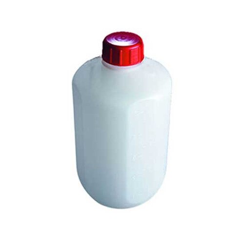 Globe Scientific BGH022 Azlon Lab Carboy with Red Screw Cap and without Car