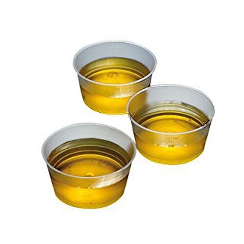 Globe Scientific GWY526-1 Gallipot Specimen Container, 120mL, Graduated Pol