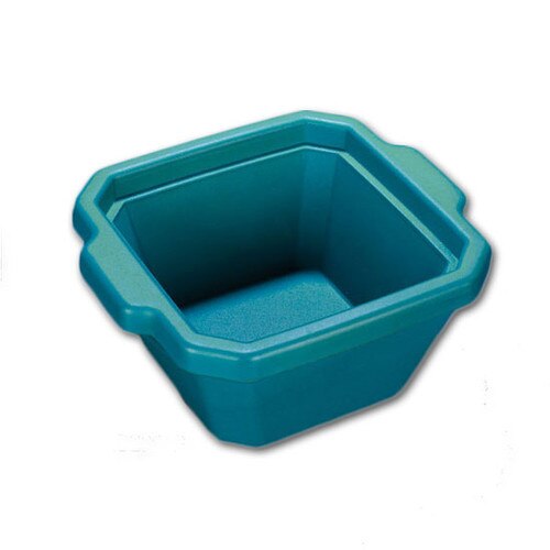 Globe Scientific IBB004P Lab Mini Ice Bucket with Lid, 1-Liter, Green Foam