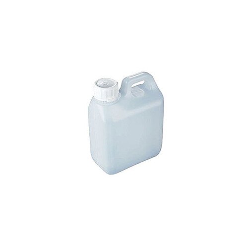 Globe Scientific JGH140 Plastic Jerry Can with Handle and Screw Cap, 1-Lite