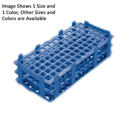 Globe Scientific RPB026P Azlon Economy Test Tube Rack for 25 to 26mm Tubes,