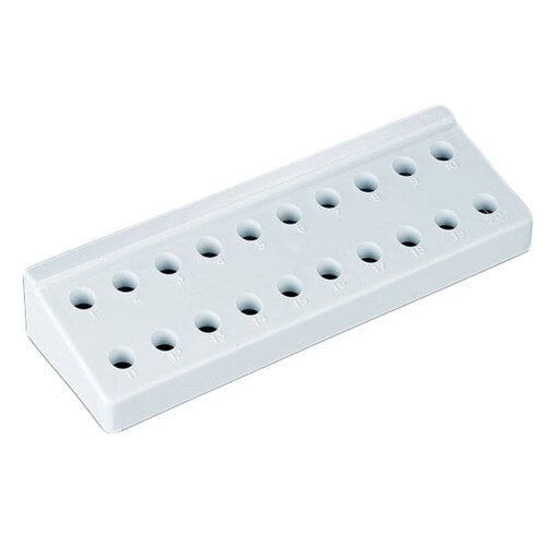 Globe Scientific RWK058 Azlon Workstation Microcentrifuge Tube Rack with Nu