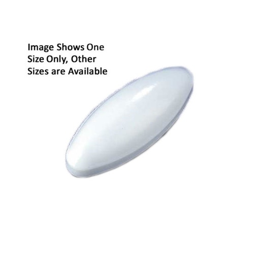 Globe Scientific SWN528 Azlon Oval Magnetic Stir Bar, PTFE, 50 x 20mm (Bag