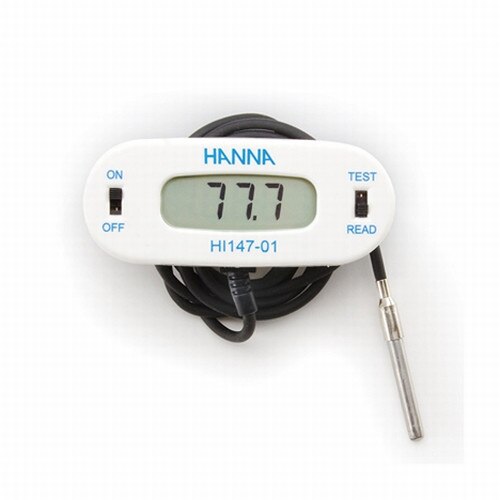 HANNA HI147-01 Checkfridge Remote Sensor Thermometer, Range: