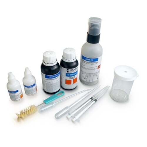 HANNA HI38015 Chloride Test Kit for Water Conditioning (Extended Range), Me